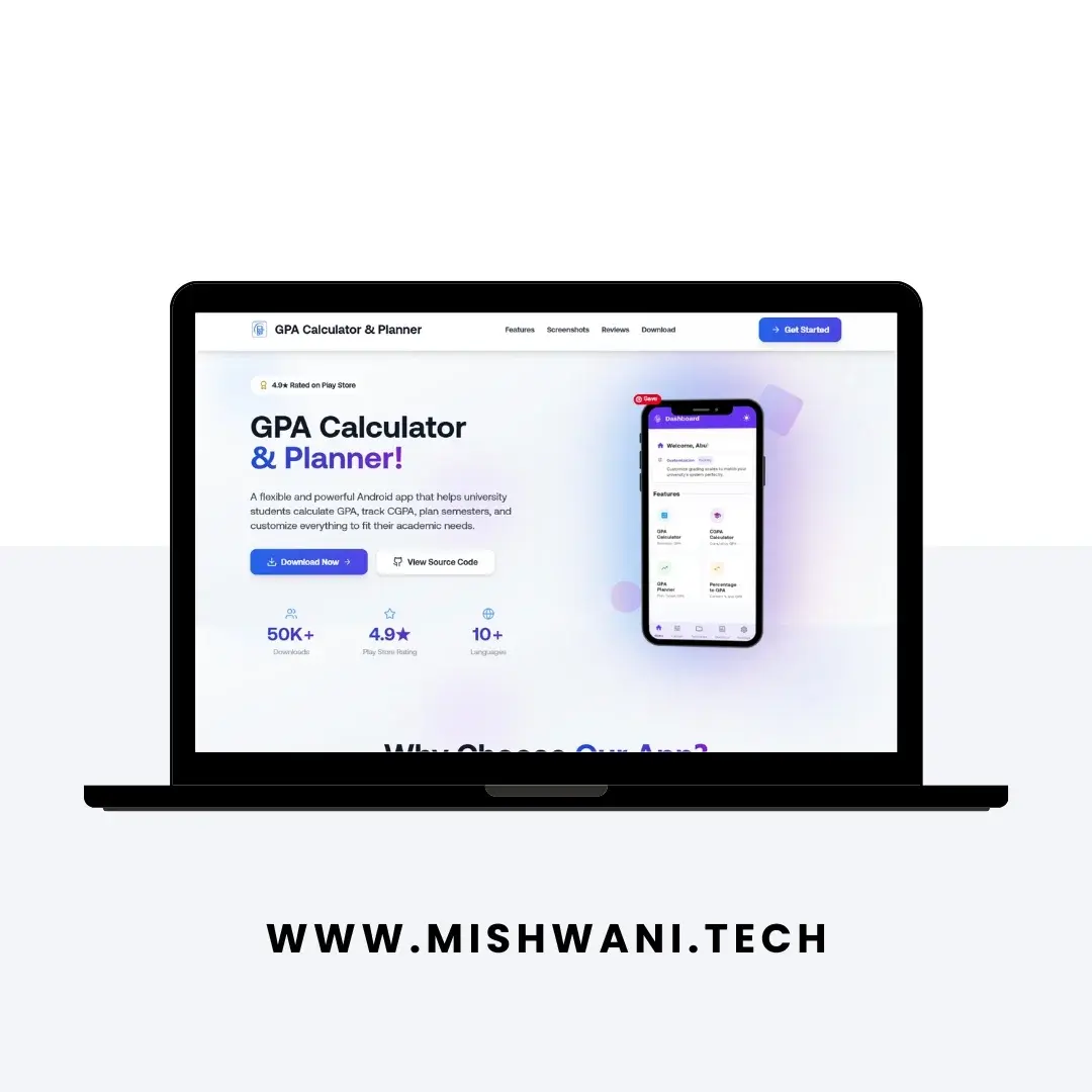 GPA Calculator & Planner - HindukushSoft Technologies